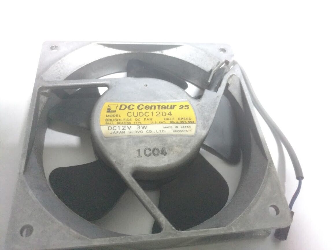 DC Centaur 25 CUDC12D4 Brushless DC Fan Pull From Philips Pm 3585/91 Logic Analy – Oasismachinery