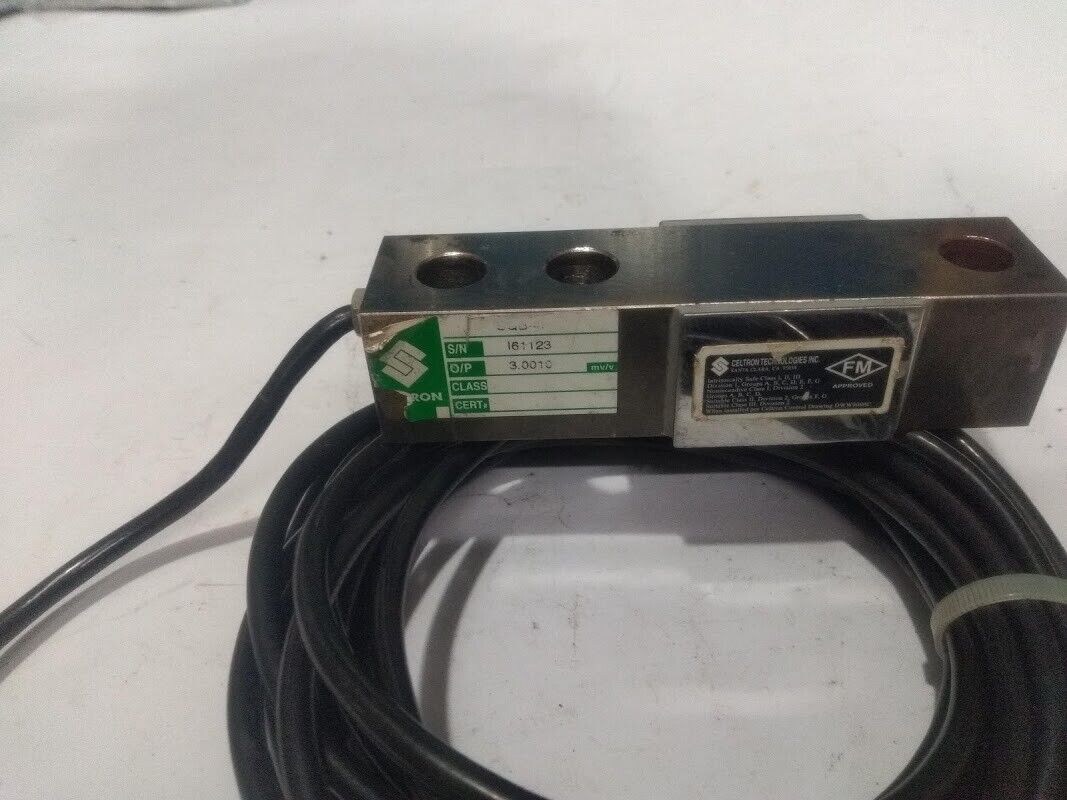 Celtron SQB Single-Ended Beam Load Cell SQB – Oasismachinery