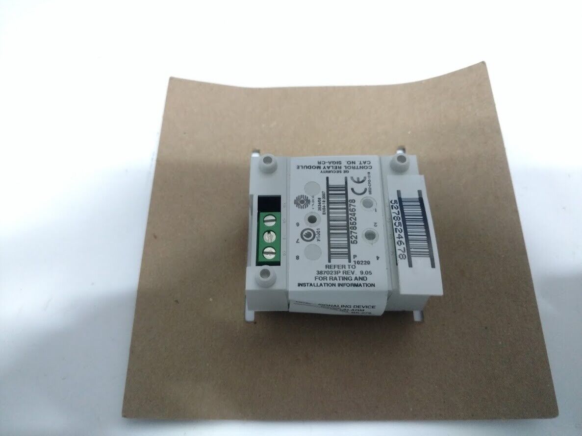 GE Security SIGA-CR Relay Control Module STD Mount Edwards System ...