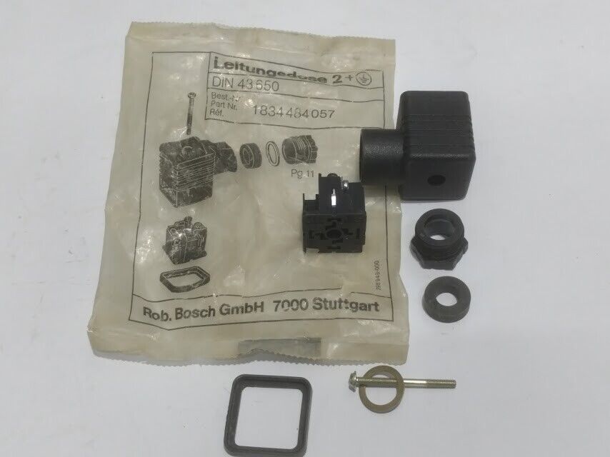 Leitungsdose 1834484057 Bosch Rexroth Din 43650 Connector Kit ...