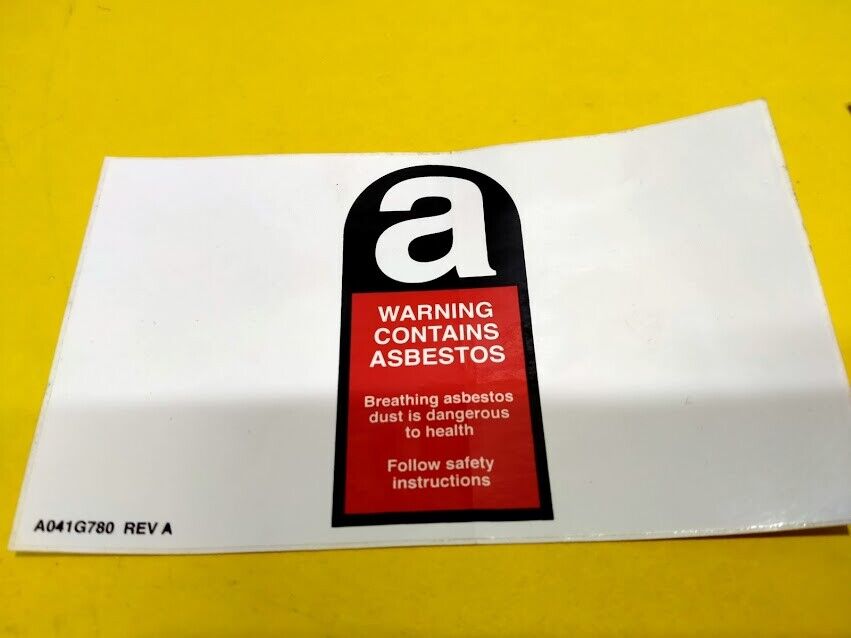 Cummins A041g780 WARNING LABEL GENUINE CUMMINS PART New – Oasismachinery
