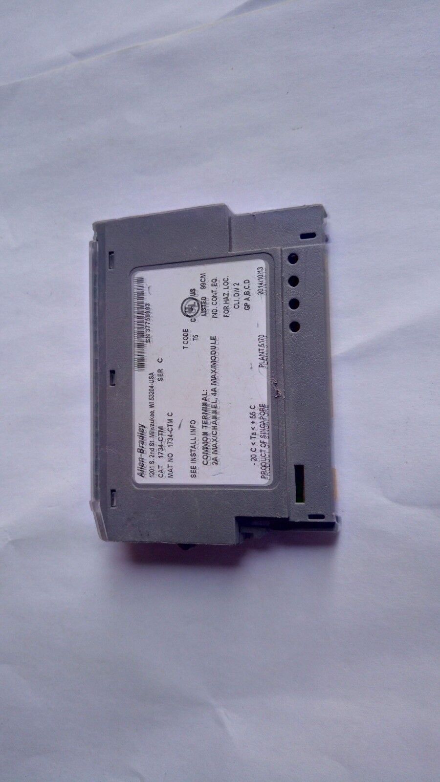 Allen-Bradley 1734-CTM Ser C point i/o module – Oasismachinery