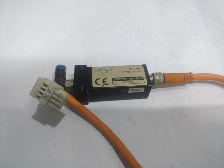 Convum APS030-PNP-SA2 Vacuum Switch With Power Cable From Basler S2 CD ...