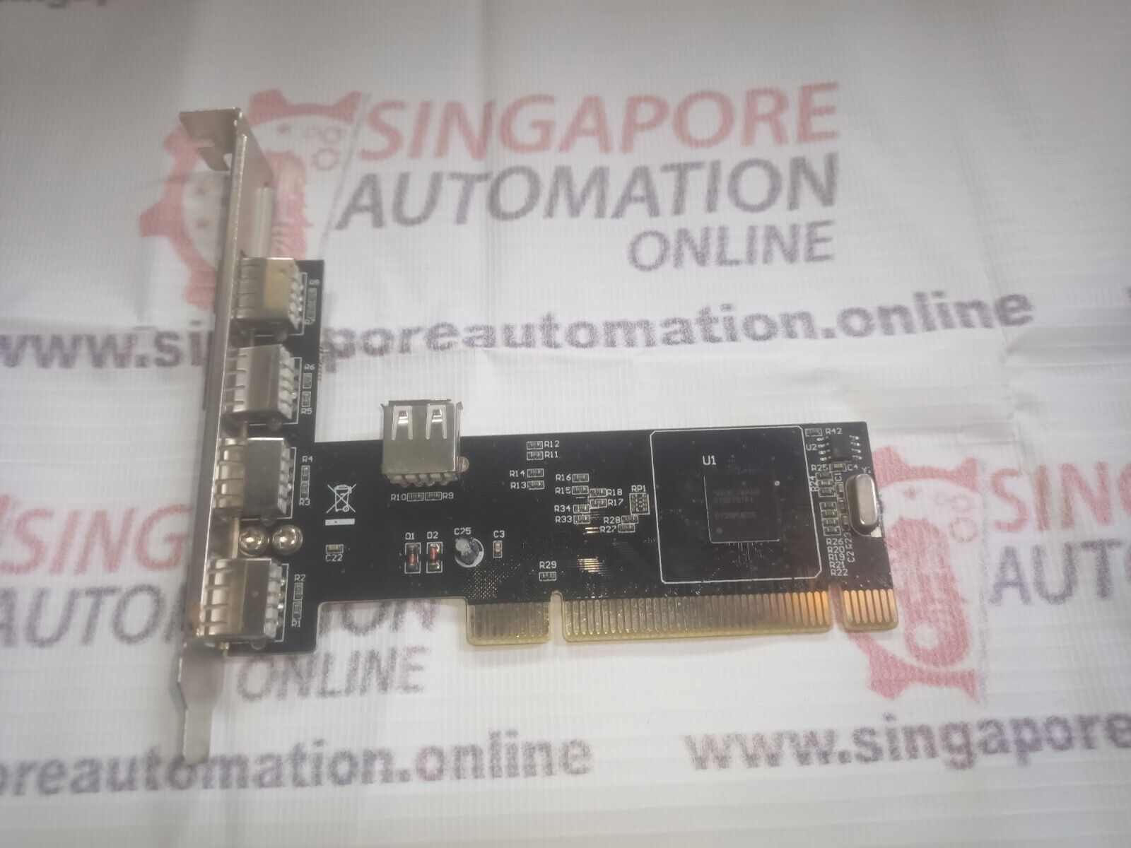 Lightwave LW-U4PC pci usb 2.0 4+1 port pc interface card NEC PCI to USB ...