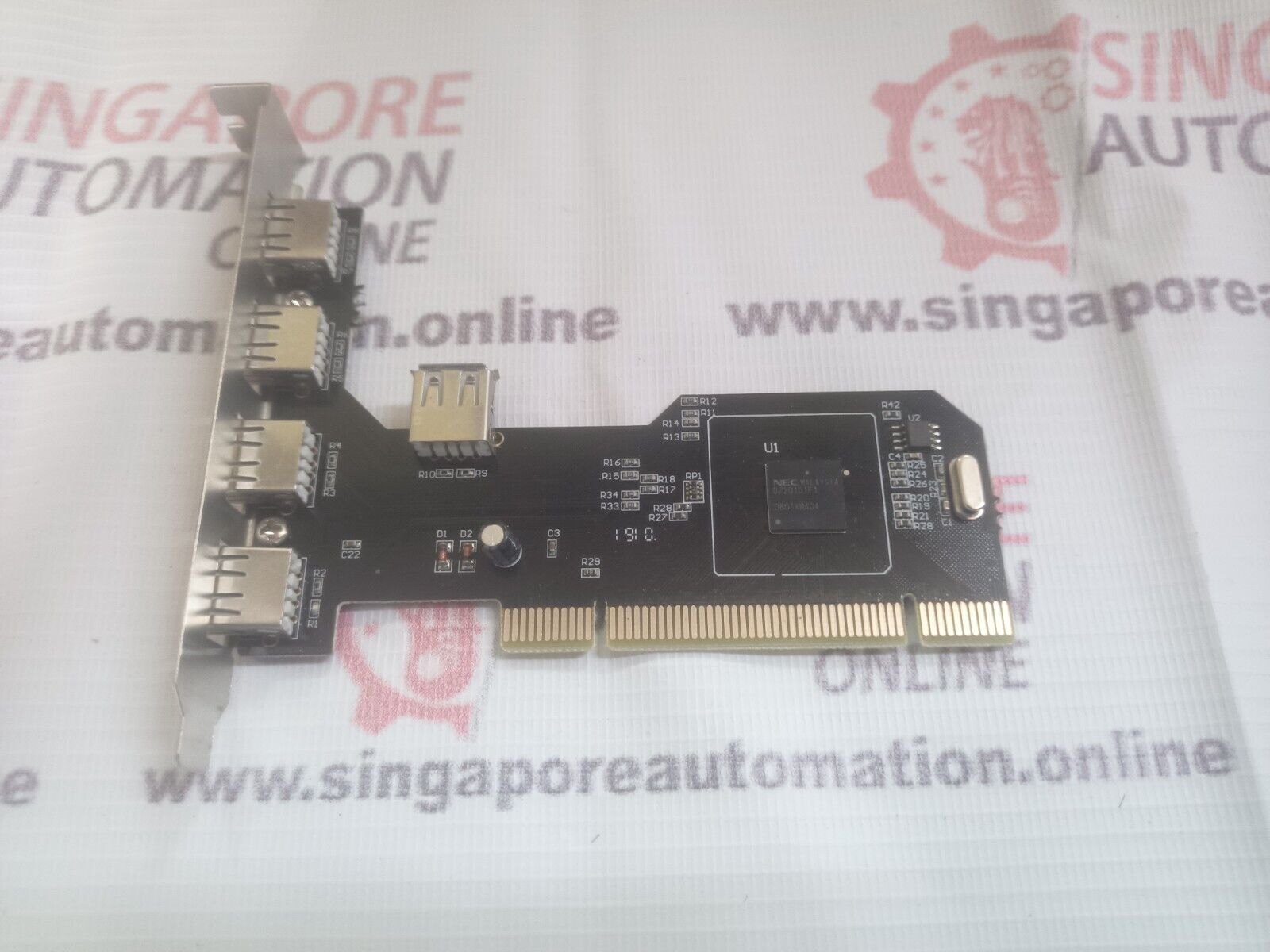 Lightwave LW-U4PC pci usb 2.0 4+1 port pc interface card NEC PCI to USB ...
