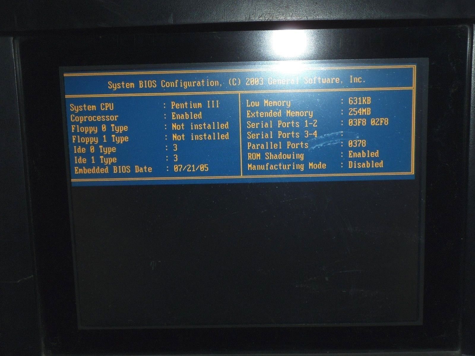 TME Micro-P3 Up3CO Embedded & Mobile PC EP301R-12C-A47 V 4.03.000 ...