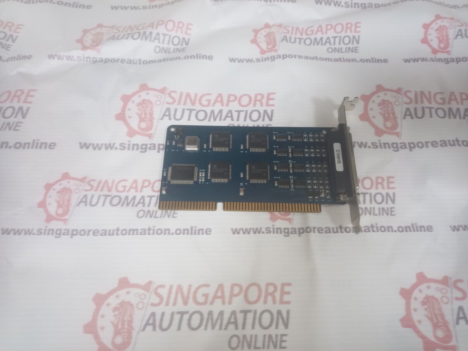Moxa C104HS C104 series ISA Bus multiport serial board Rs-232 fully ...