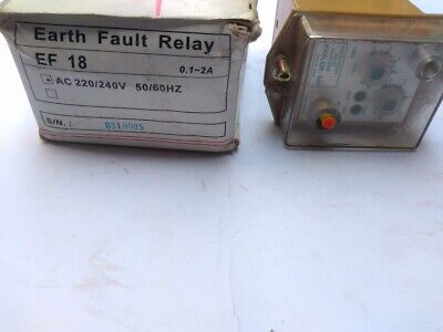 MH Earth Fault Relay EF 18 (MH)- EF18 Mun Hean New – Oasismachinery