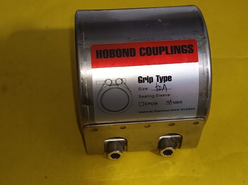 Hobond couplings grip type 50A sealing sleeve NBR SUS 304 New ...