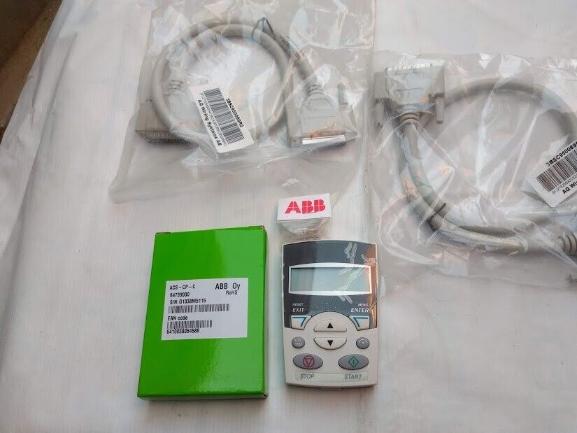 Asea Brown Boveri Oy ACS-CP-C 64739000 keypad basic control panel ACSCPC ABB Ne – Oasismachinery