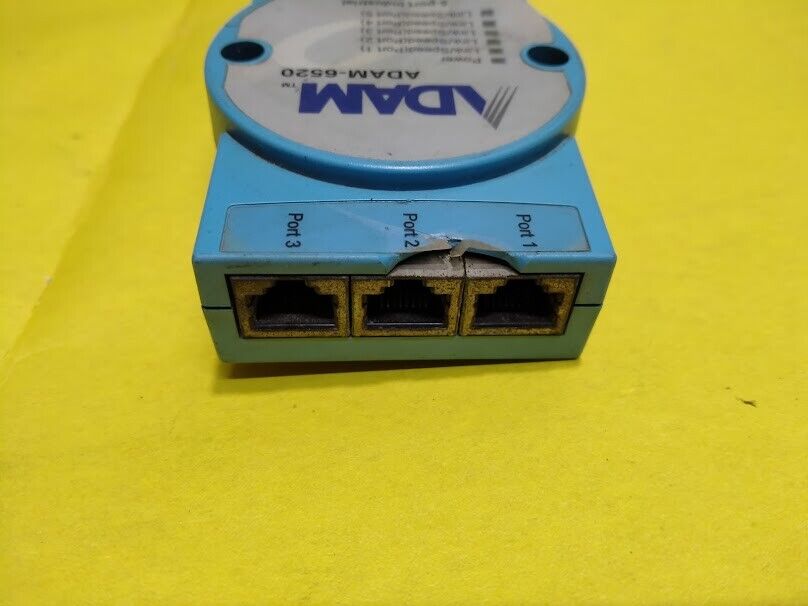 Advantech Unmanaged Ethernet Switch 5 Port Industrial 10/100Mbps Model ADAM-6520 – Oasismachinery