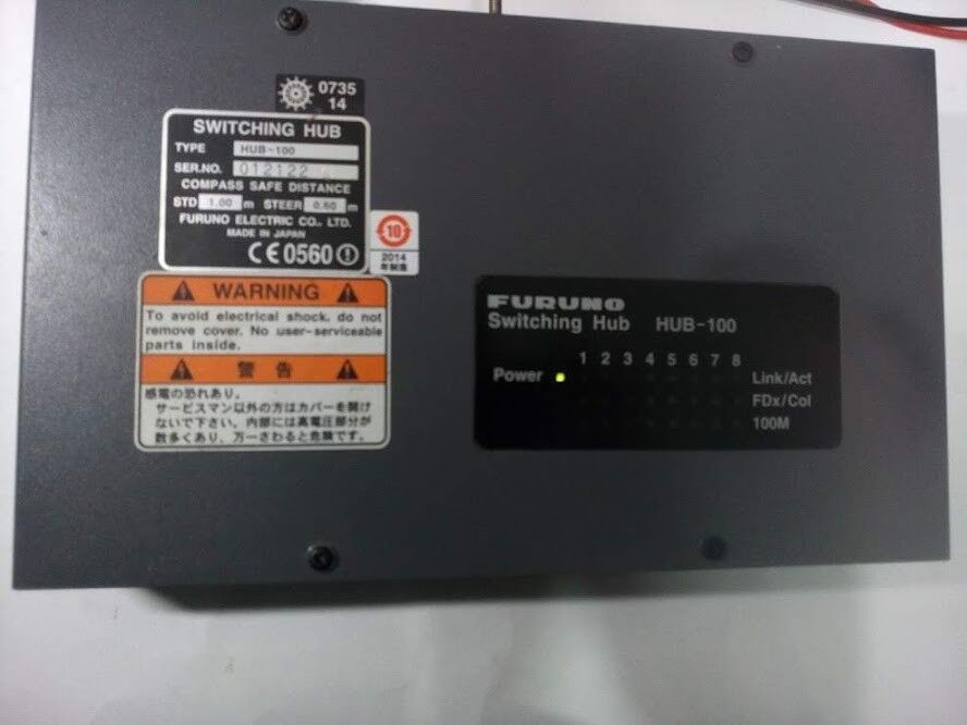Furuno Electric Co. Ltd HUB-100 Switching Hub Furuno Switching HUB100 ...
