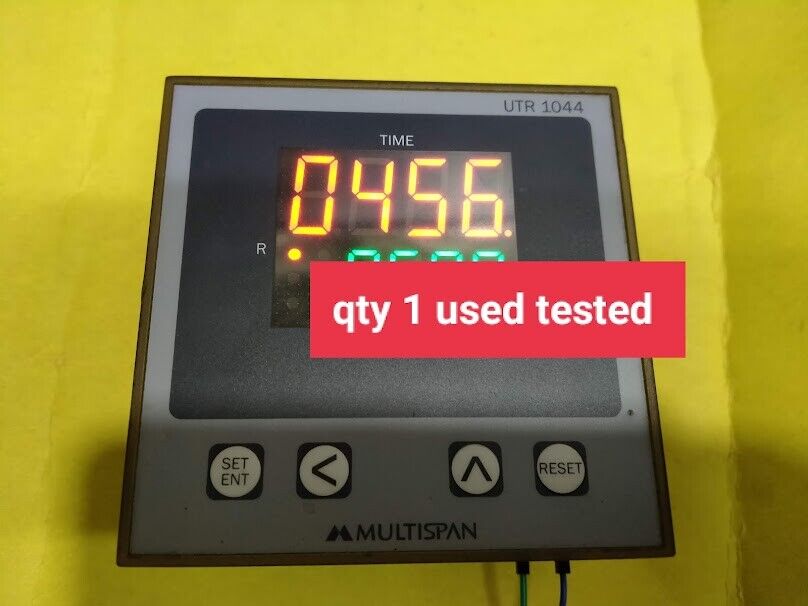 Multispan Programmable Universal Digital Timer Model UTR-1044 – Oasismachinery