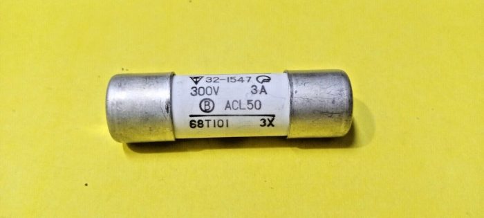 FUJI ELECTRIC FCF2-3 Ceramic Fuse AC 500V DC 125V 3A 32-I549 ...