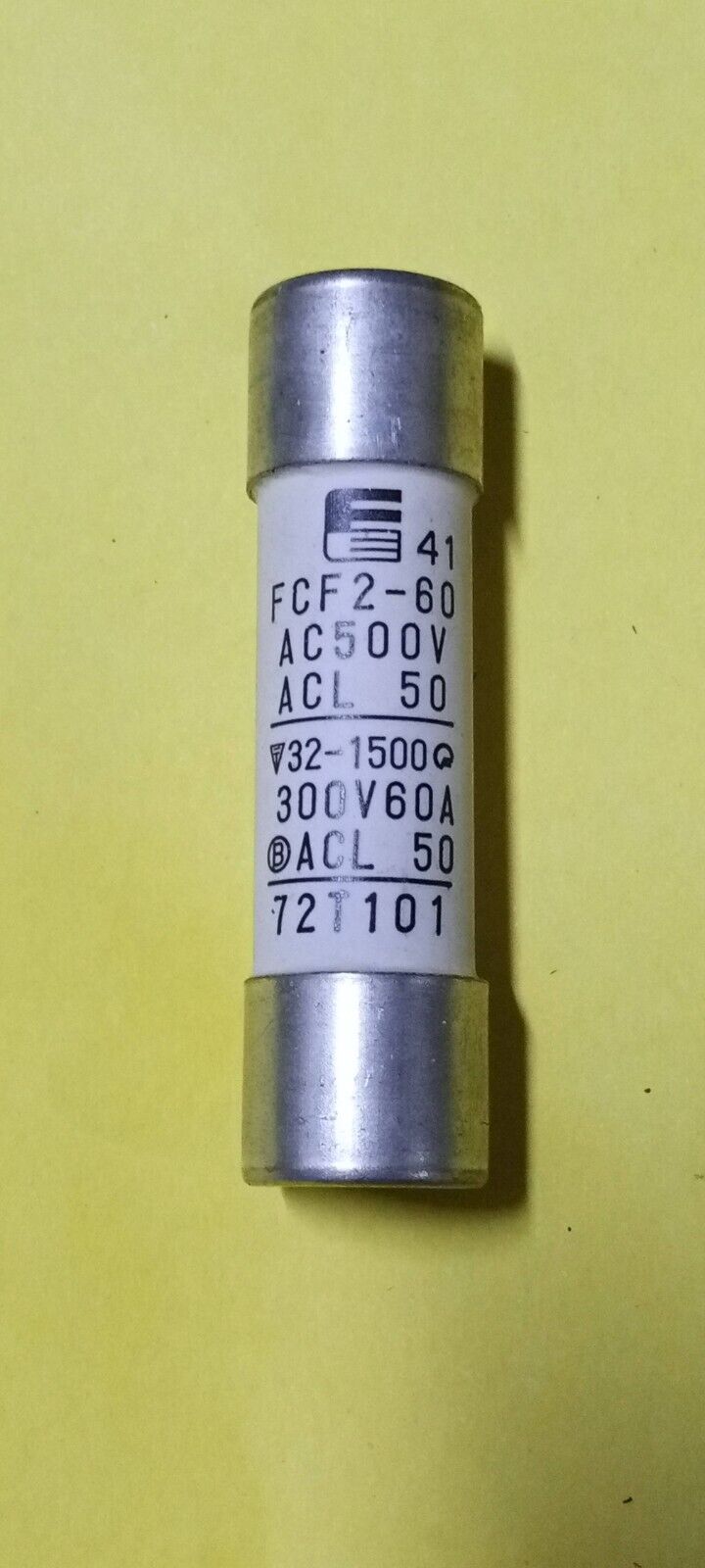 FUJI ELECTRIC FCF2-60 Ceramic Fuse AC 500V 60A V32-1500 – Oasismachinery