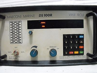Marconi Marine DS 100R VHF RCU M.I. co. RC2001 DS100R Marine store ...