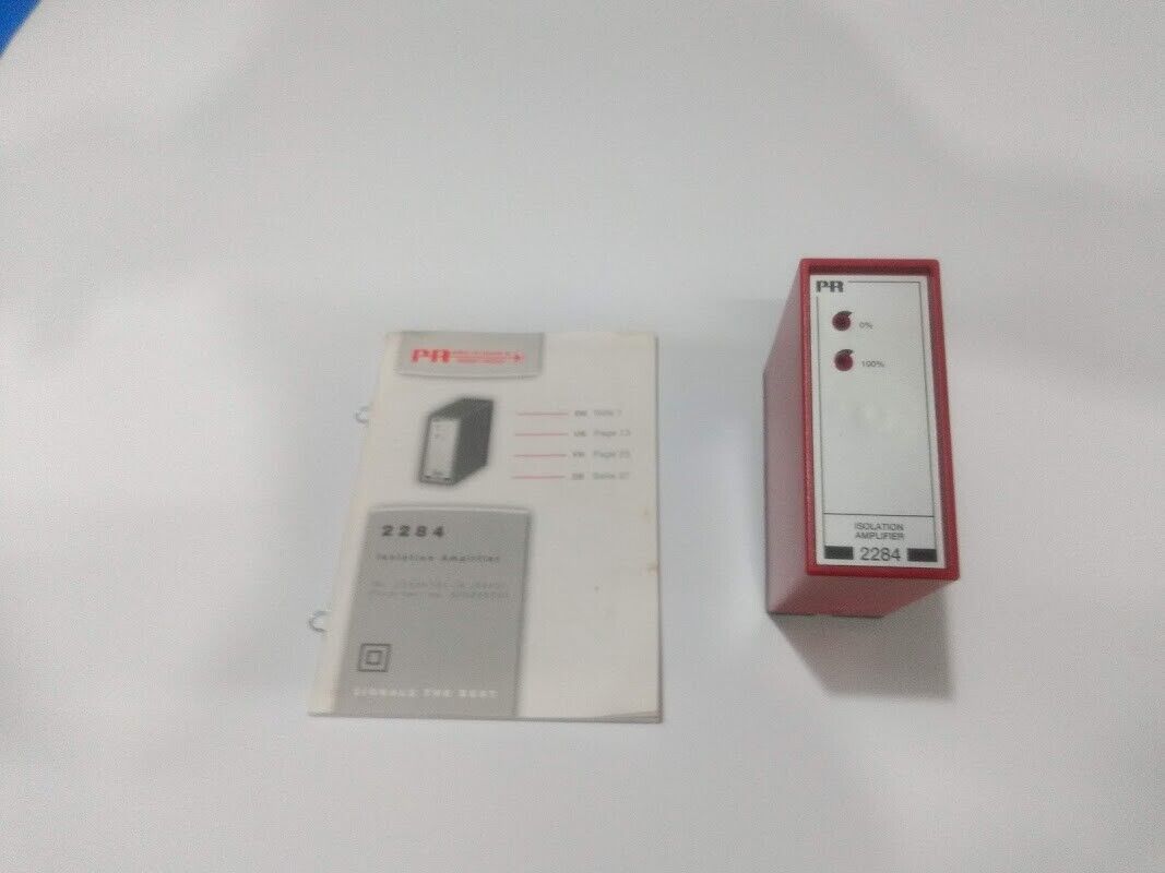 PR Electronics 2284 Isolation amplifier 2284E2D1 1006279 2018612-7 ...