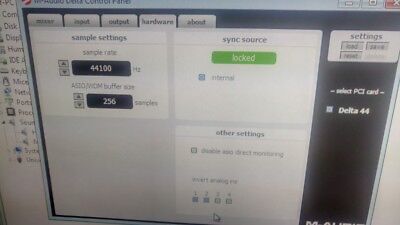 M-Audio Delta 44 Rev. D PCI PC Card Full-duplex PCI Recording Interface ...