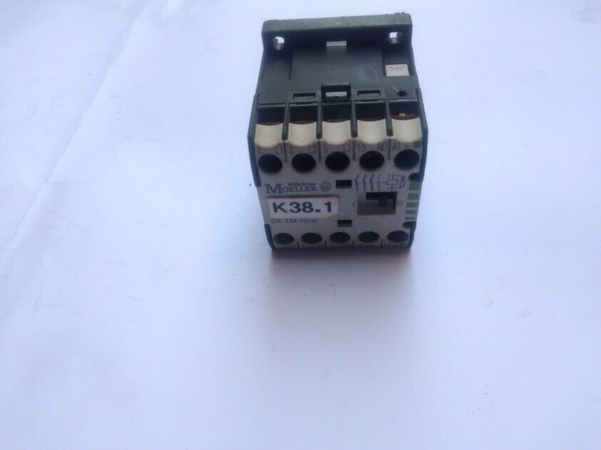 Klockner Moeller DIL EM-10-G K38.1 Contactor DILEM10G Free WorldWide Shipping – Oasismachinery