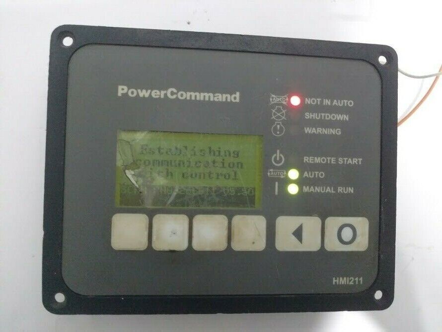 Power Command HMI211 Power Command Control Unit HMI211 Controller ...