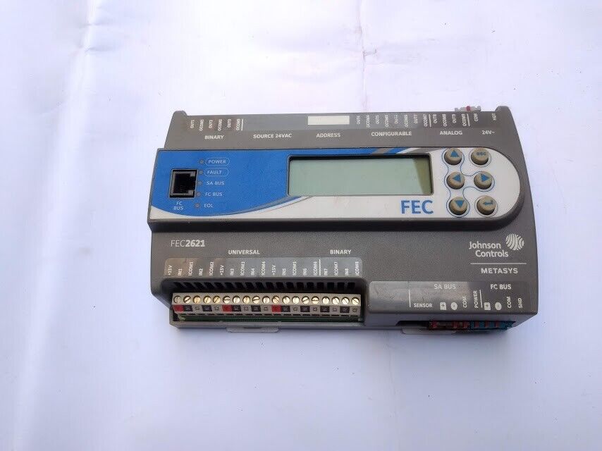 Johnson Controls MS-FEC2621-0 Rev E S/W 5.1.3 Metasys Field Equipment ...