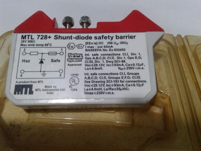 New MTL 728+ Shunt-Diobe Safety Barrier – Oasismachinery