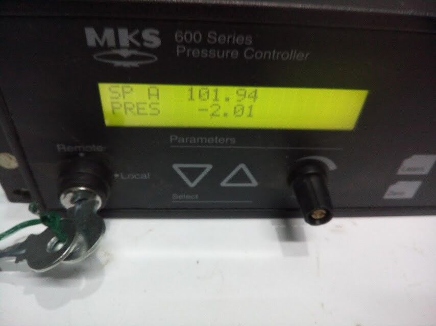 MKS 651CD2S1NJ 600 Series Pressure Controller 651C Ver. 1.91 ...