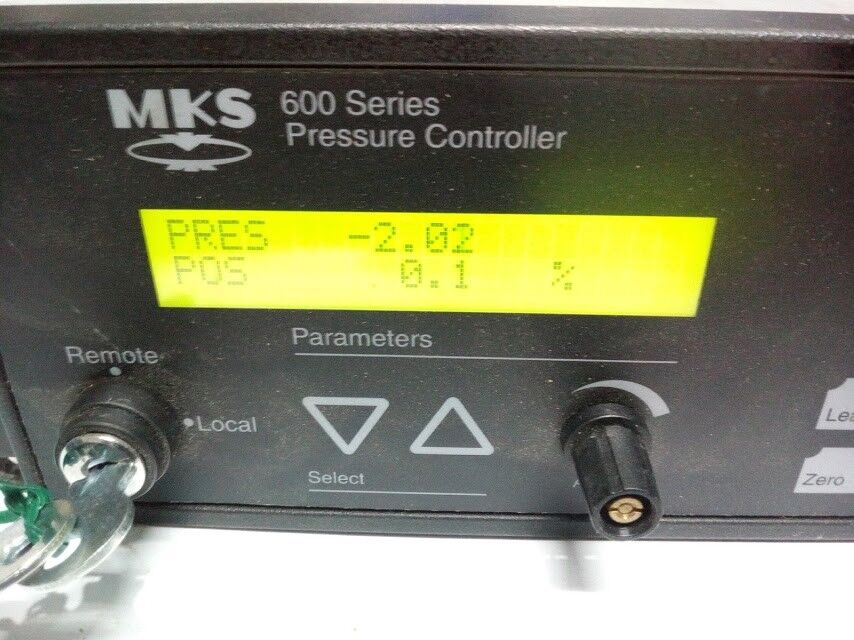 MKS 651CD2S1NJ 600 Series Pressure Controller 651C Ver. 1.91 ...