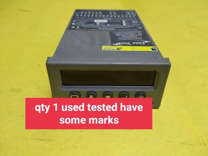 Data Track 224 Data Track process instruments Tracker 200 TRACKER ...