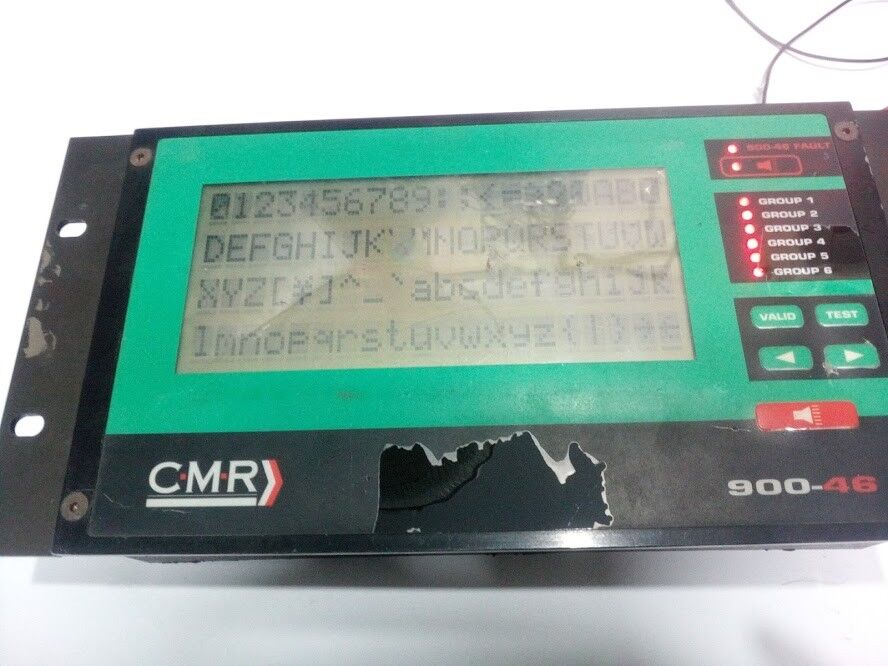 C-M-R Group CMR 900-46 Software Ver. 1.8 Monitoring Panel CMR 900-46/47 ...