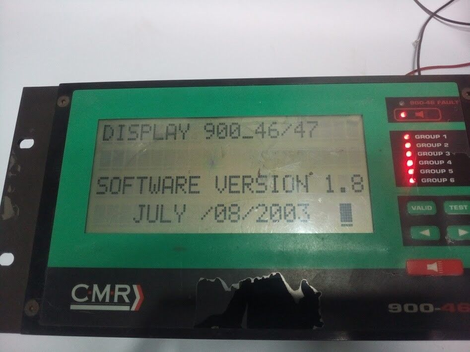 C-M-R Group CMR 900-46 Software Ver. 1.8 Monitoring Panel CMR 900-46/47 ...