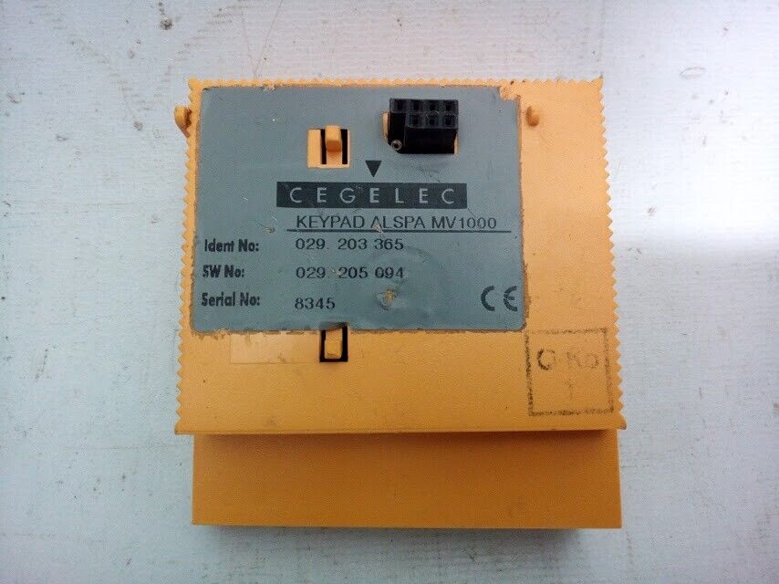 ALSTOM CEGELEC KEYPAD ALSPA MV1000 Converteam Module – Oasismachinery
