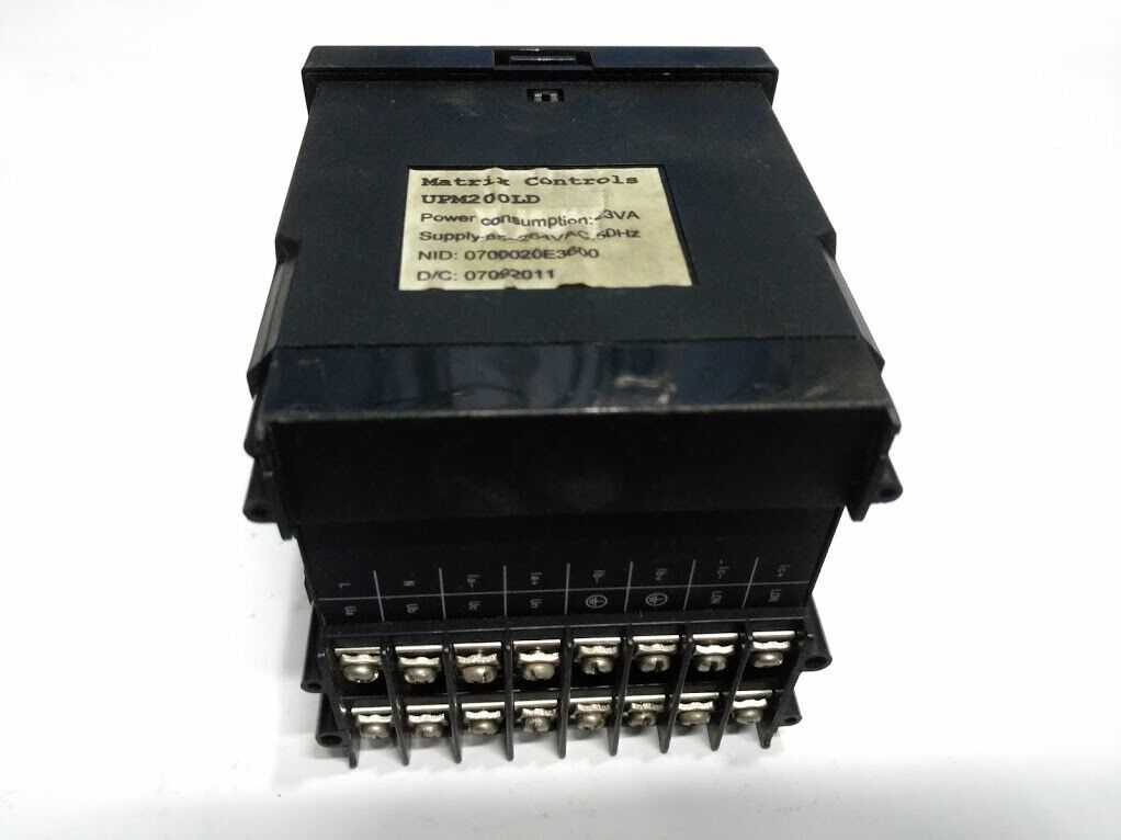 Matrix controls UPM200LD LonWorks Power Monitor – Oasismachinery