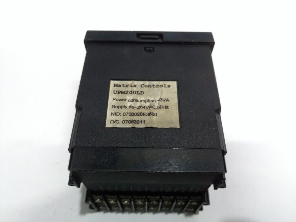 Matrix controls UPM200LD LonWorks Power Monitor – Oasismachinery