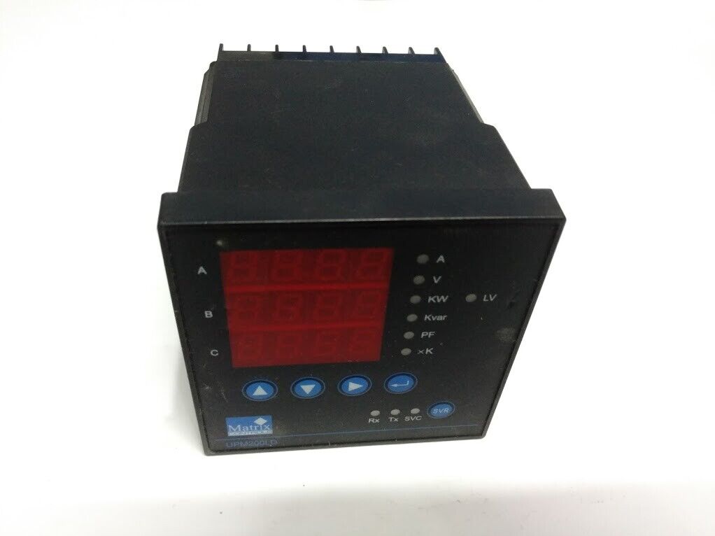 Matrix controls UPM200LD LonWorks Power Monitor – Oasismachinery