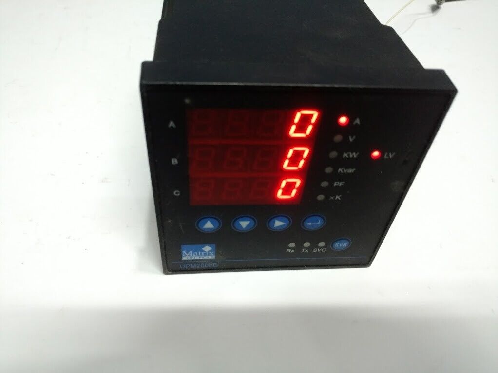 Matrix controls UPM200LD LonWorks Power Monitor – Oasismachinery