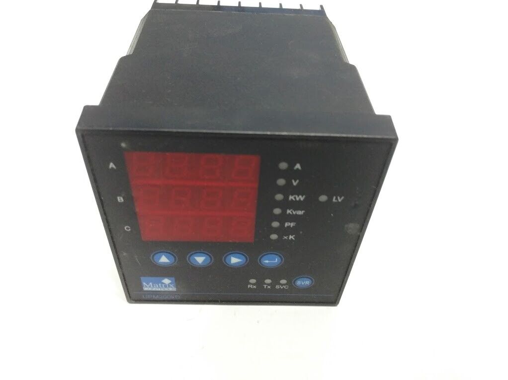 Matrix controls UPM200LD LonWorks Power Monitor – Oasismachinery