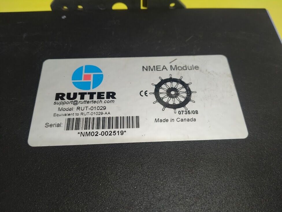 Rutter Technologies RUT-01029-AA NMEA Module 8 Channel Marine VDR Instrument – Oasismachinery