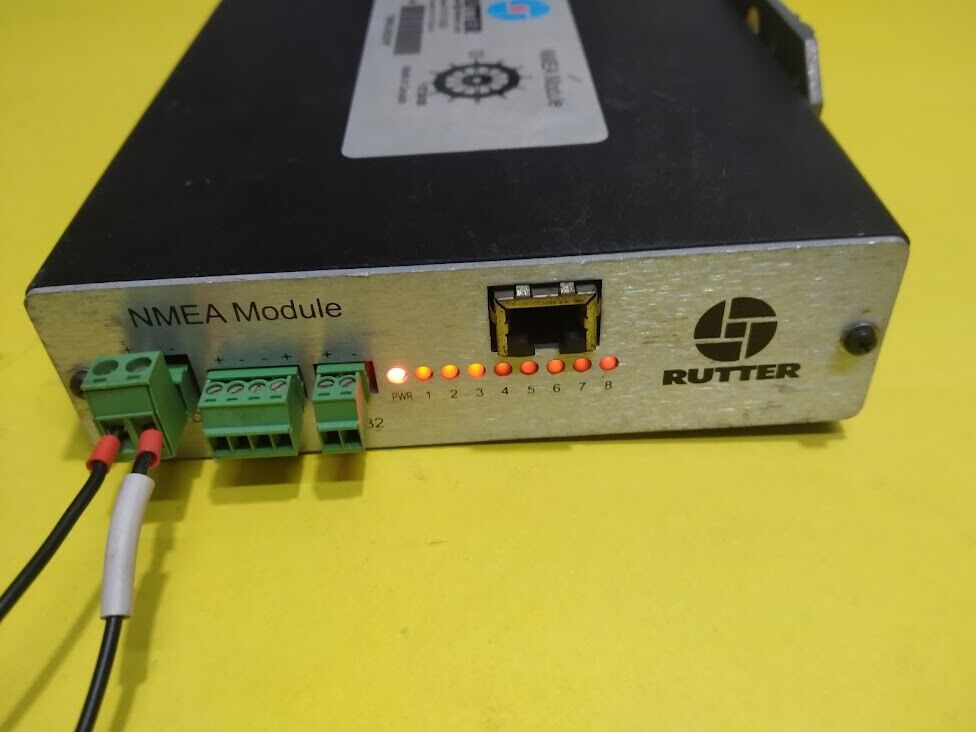 Rutter Technologies RUT-01029-AA NMEA Module 8 Channel Marine VDR Instrument – Oasismachinery