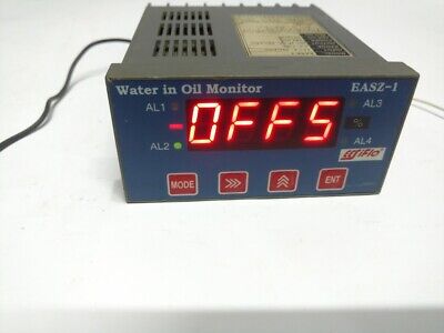 EESiFlo EASZ-1 Water in Oil Monitor 0.0-1.0% EASZ1 Marine Store Spares ...