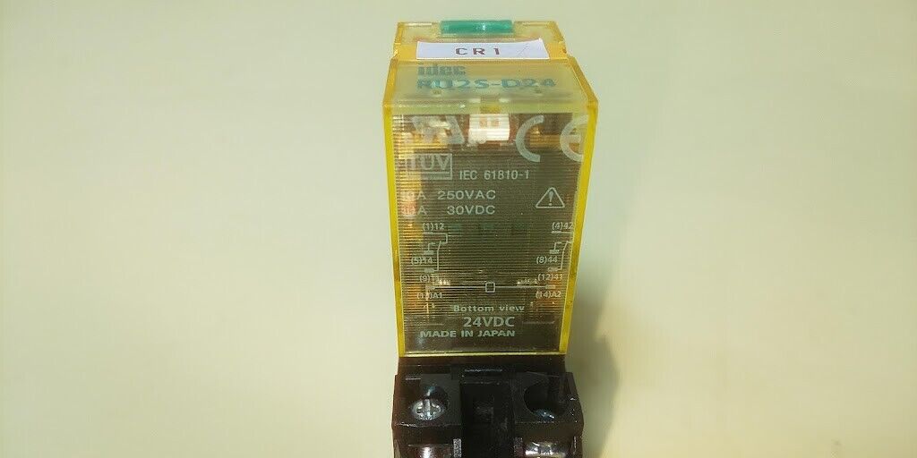 IDEC RU2S D24 Power Relay With Socket Base IEC 61810-1 Electrical Relays – Oasismachinery