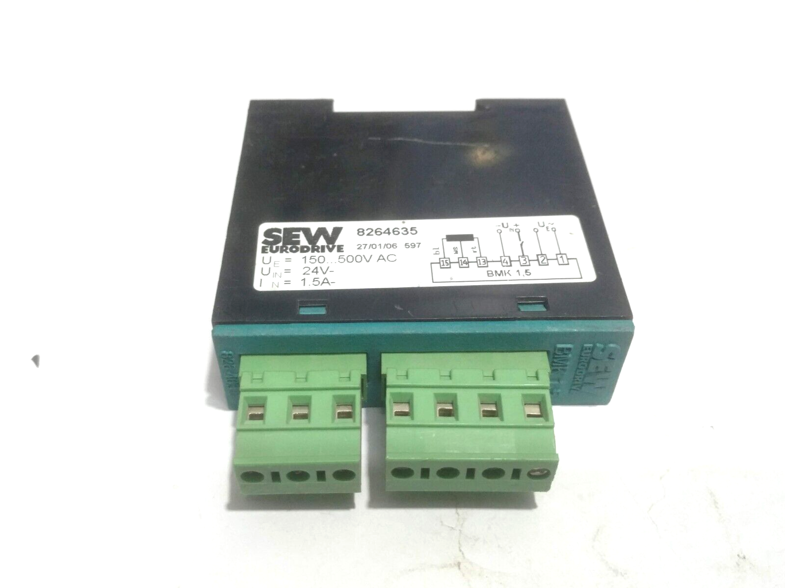 SEW EURODRIVE 8264635 Brake Rectifier BMK 1.5 – Oasismachinery