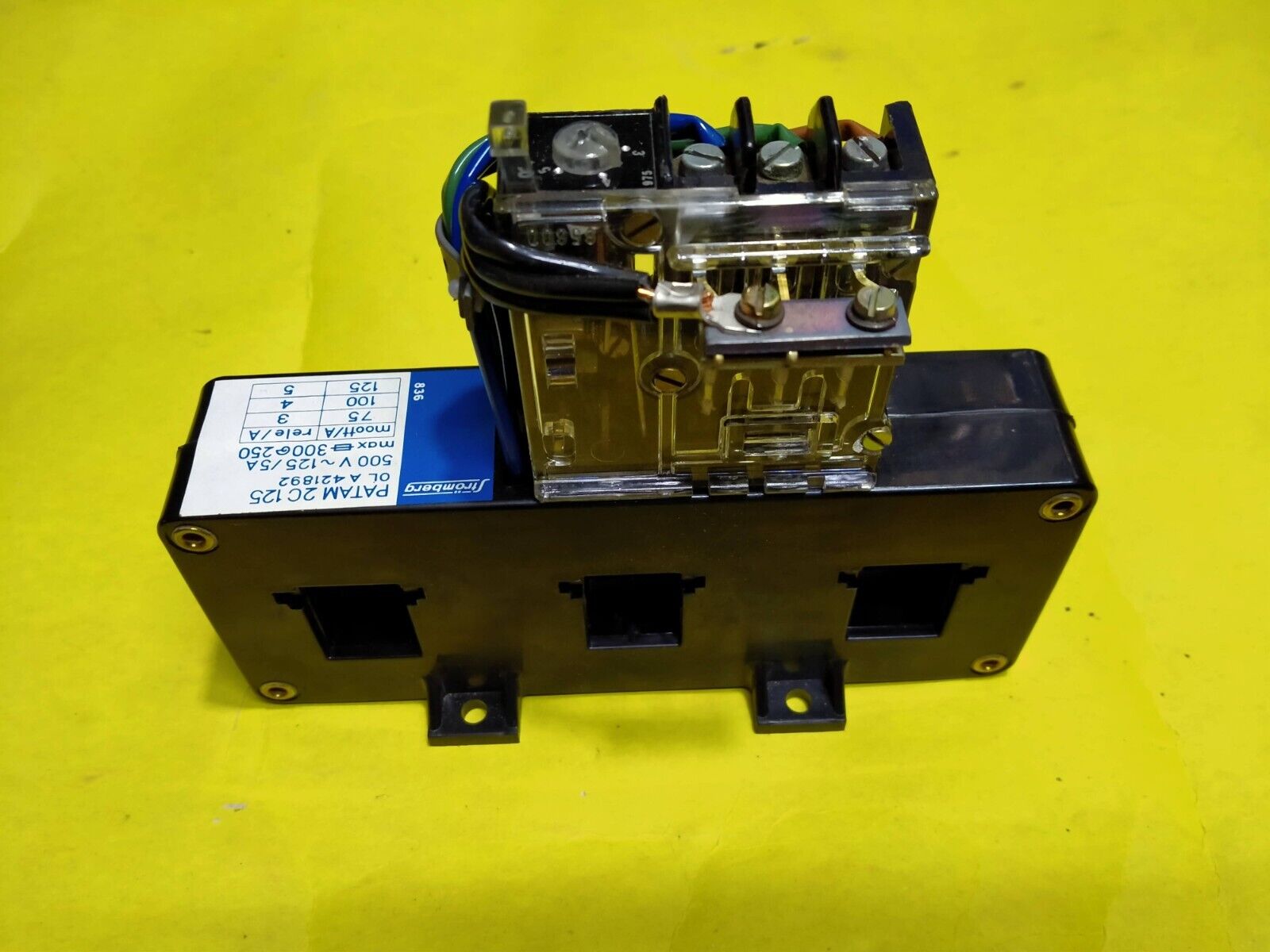 Stromberg PATAM 2C 125 0L A421892 500VAC CT 836 Lamp Relay Japan New ...