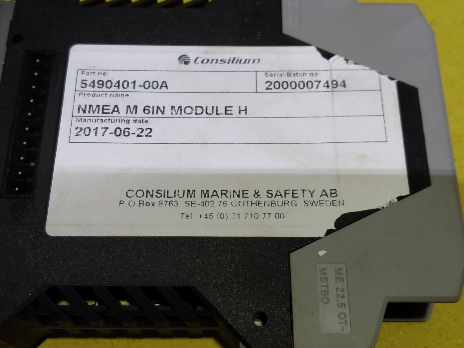 Consiliun NMEA M 6IN Module H Relay 5490401-00A Marine Store Spear ...