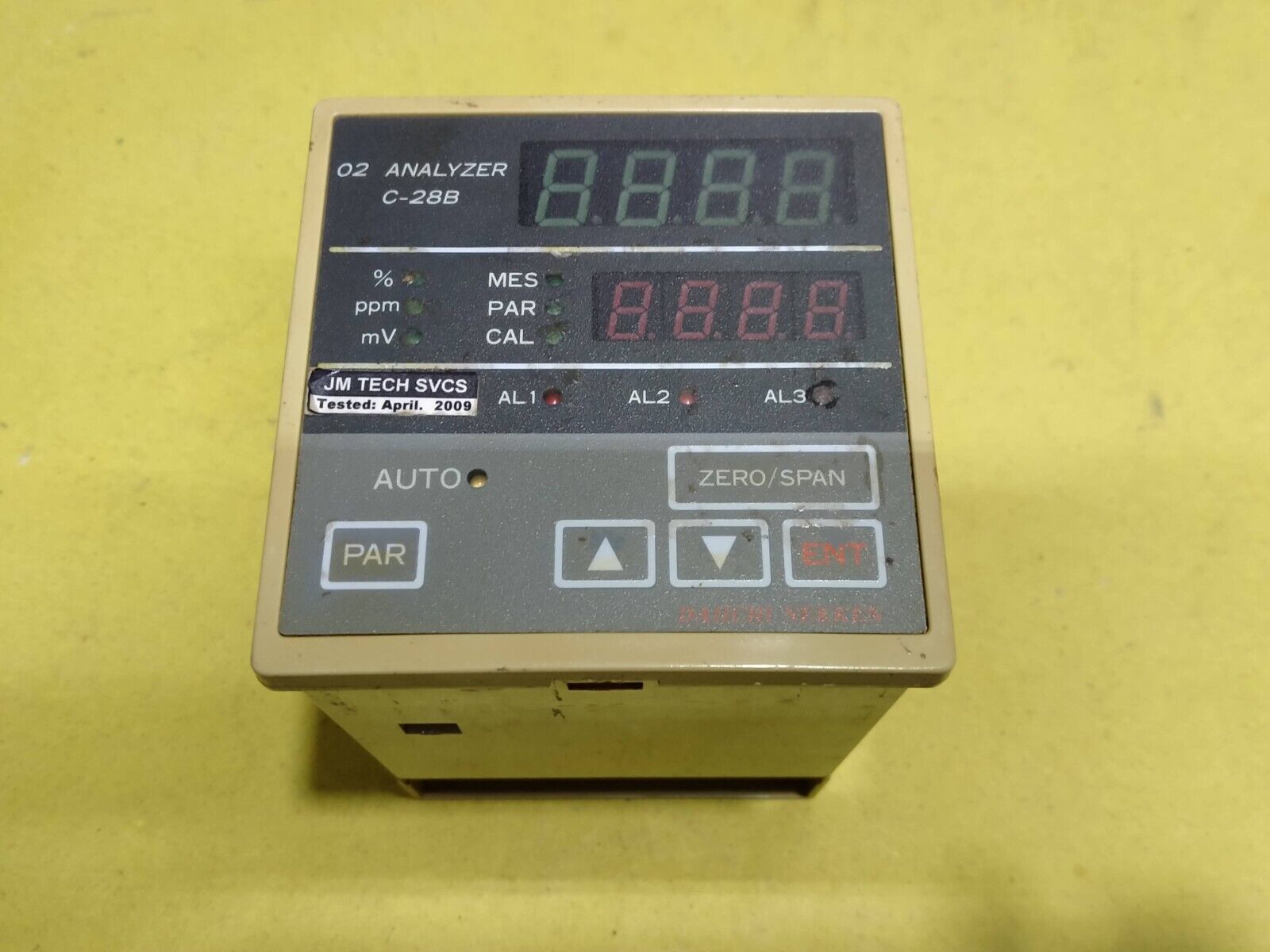 DAIICHI NEKKEN C-28B 02 Analyzer Digital Controller 21018-187162 ...