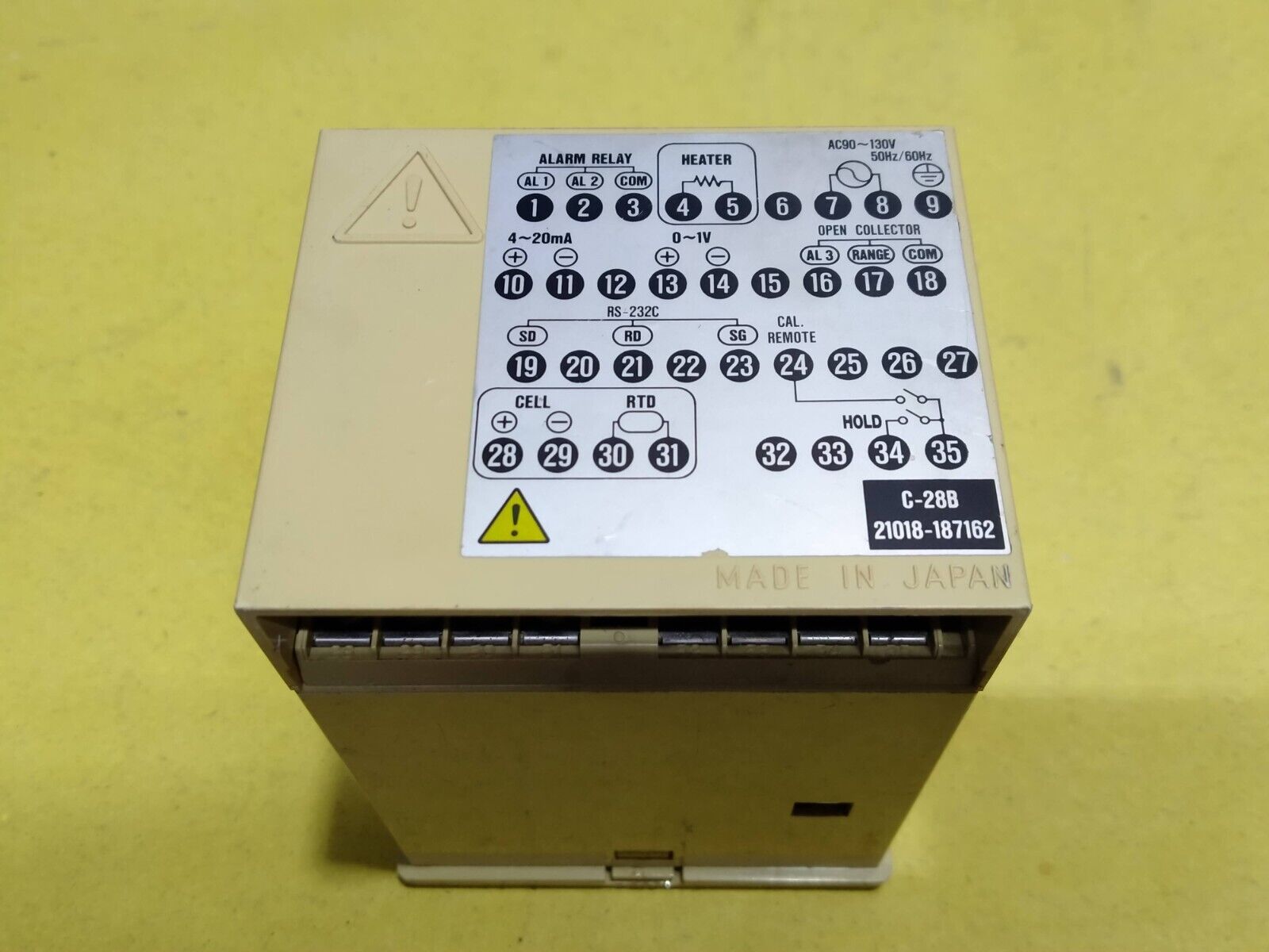 DAIICHI NEKKEN C-28B 02 Analyzer Digital Controller 21018-187162 ...