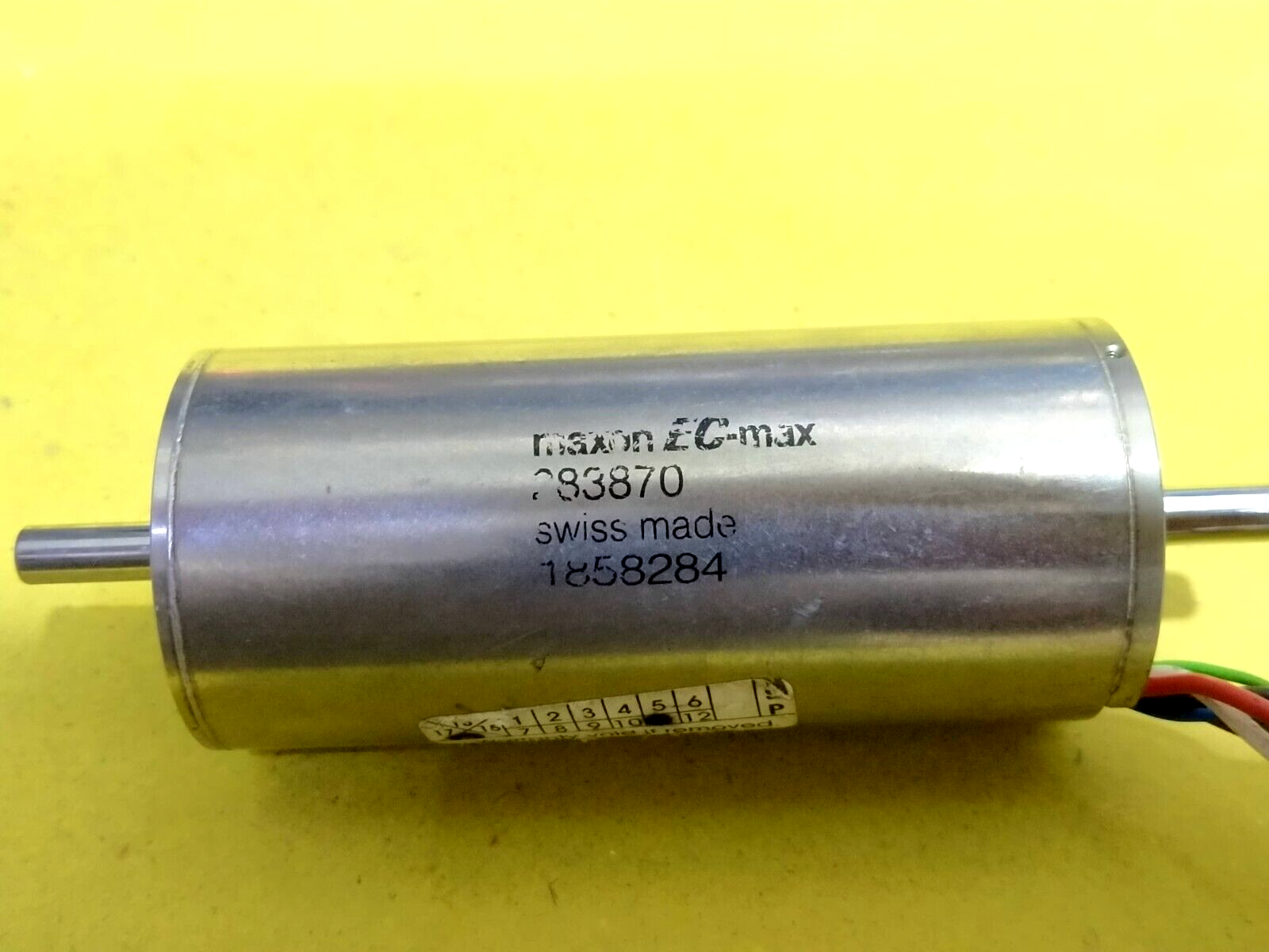 Maxon Motor EC-max 283870 brushless, 120 Watt, with Hall sensors ...