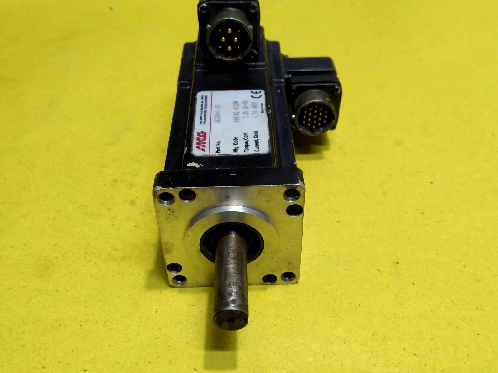 MCG AB23001-E3 Servo Motor 4.76AMPS – Oasismachinery