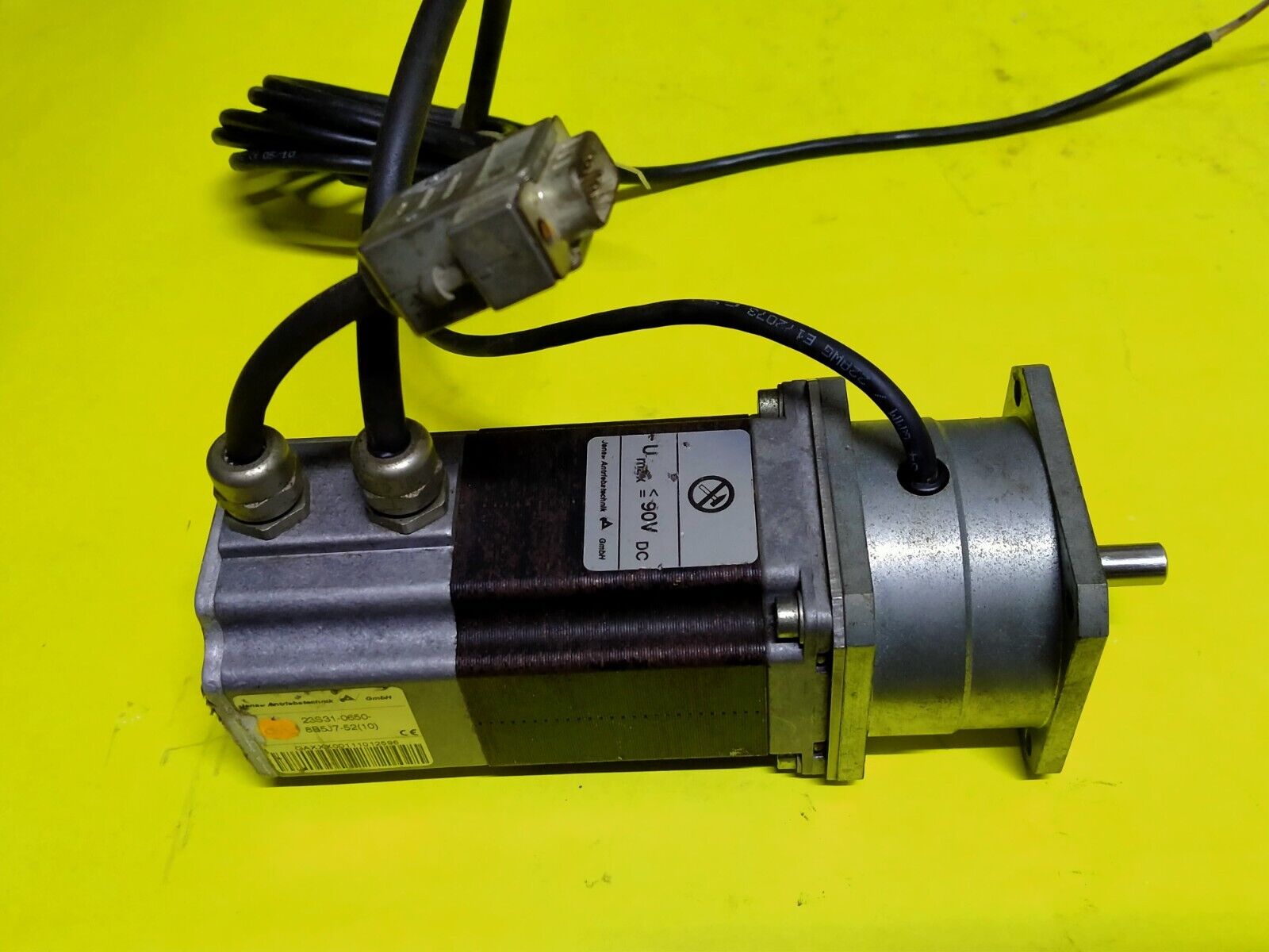 Jenaer Antriebstechnik 23S31-0650-8B5J7- 52 10 Servo motor KEB 00.08. ...