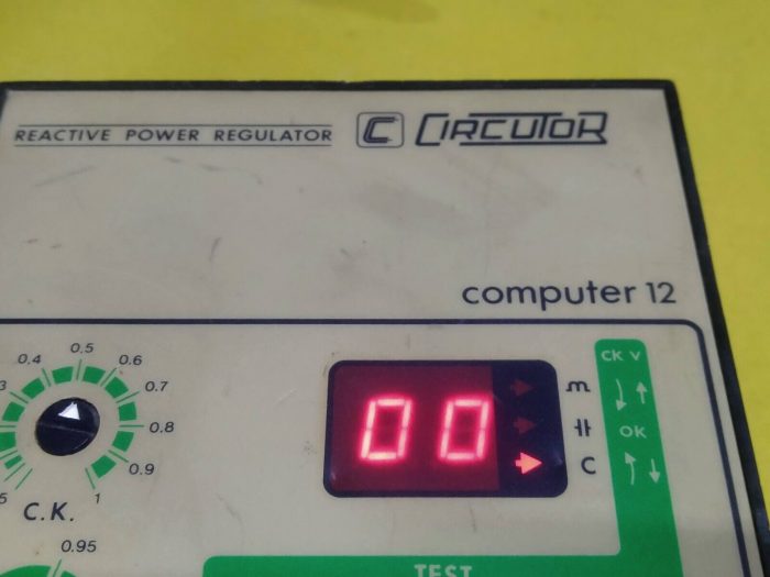Circutor Reactive Power Regulator Computer 12 Digital Plc Module Oasismachinery